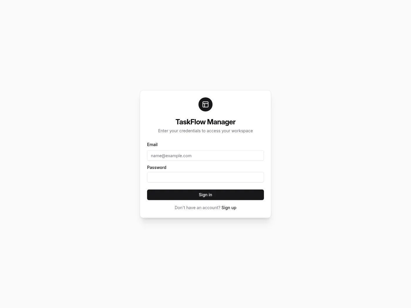 TaskFlow Manager