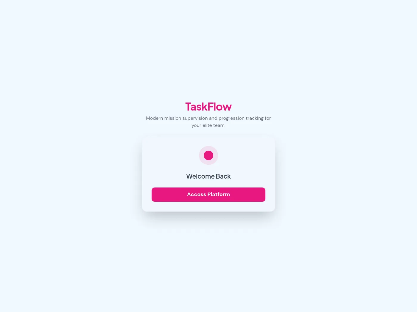 TaskFlow Progress Tracker