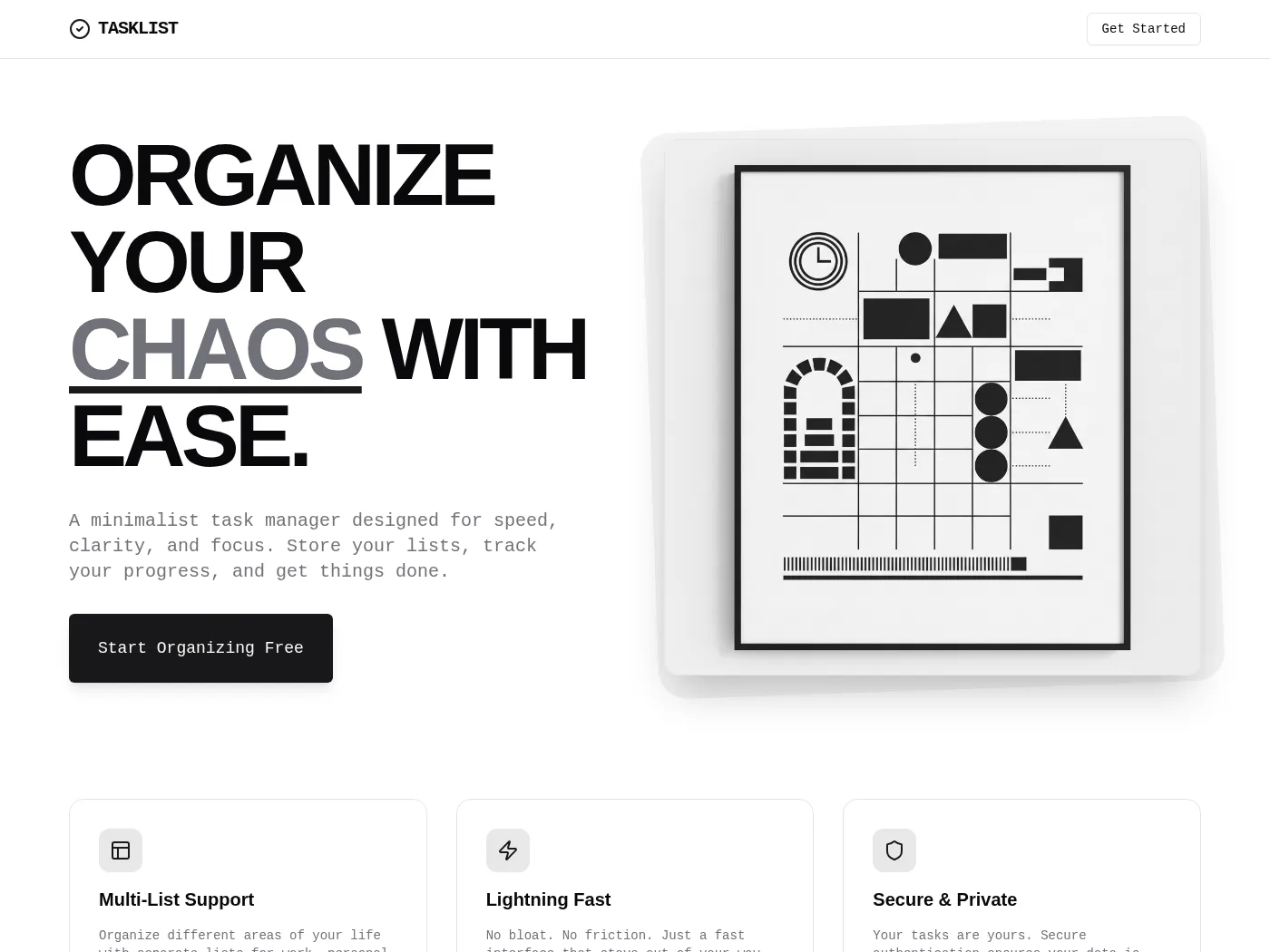 TaskList Organizer