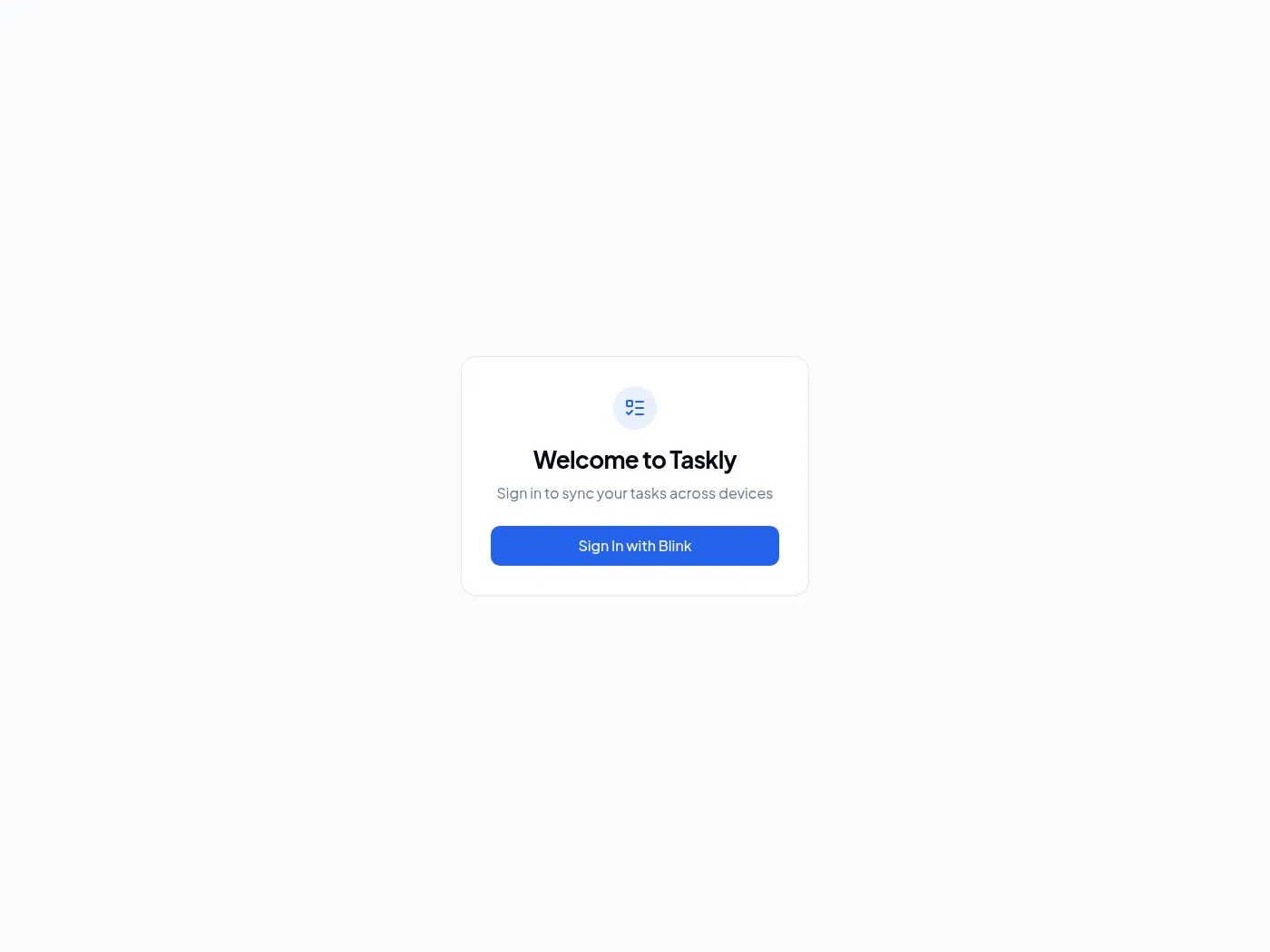 Taskly Minimalist Todo
