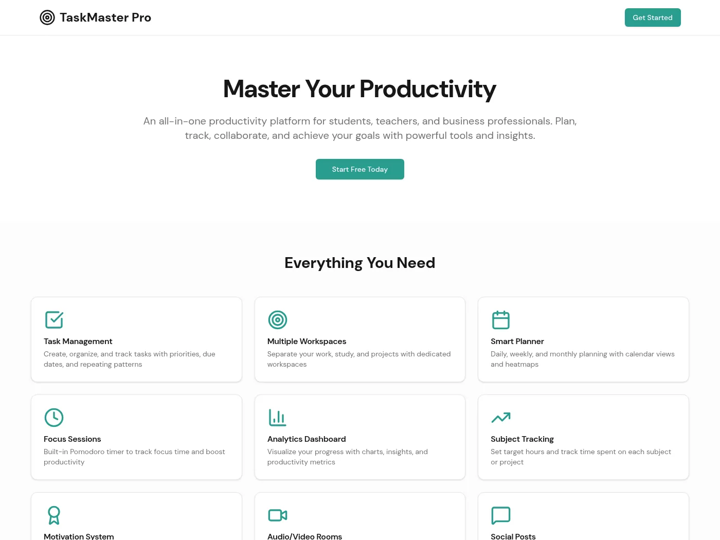 TaskMaster Pro