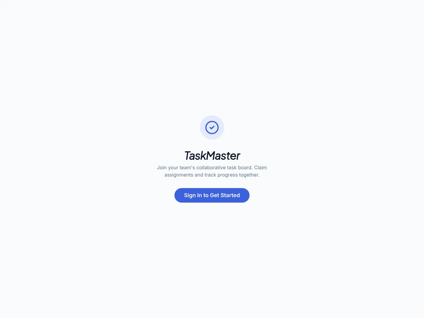 TaskMaster Web App