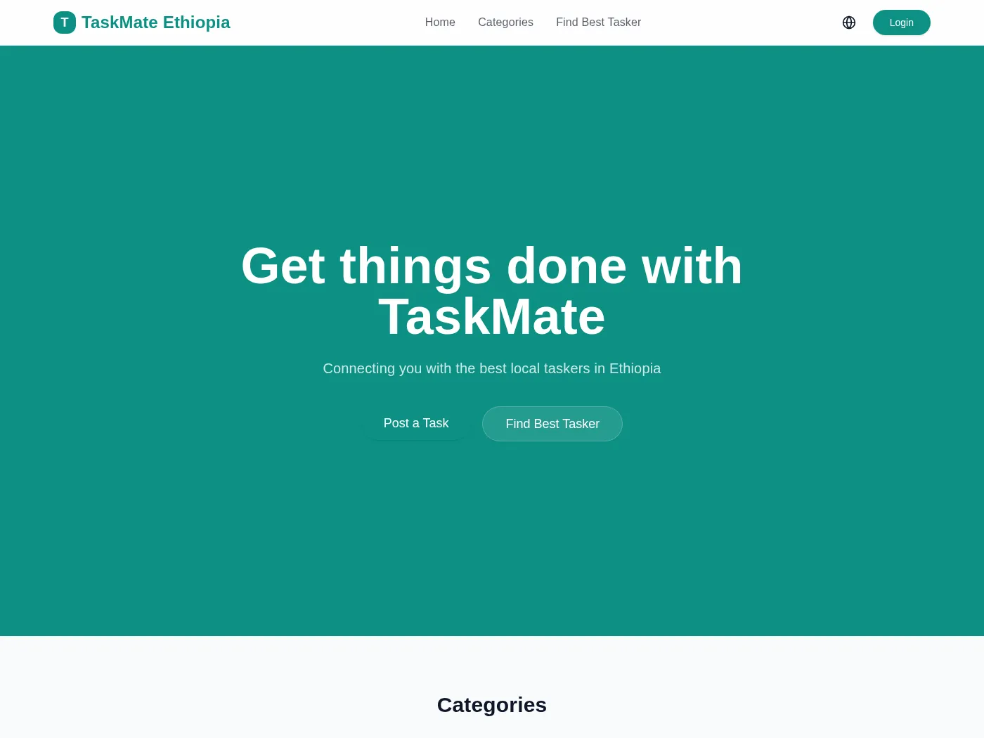 TaskMate Ethiopia