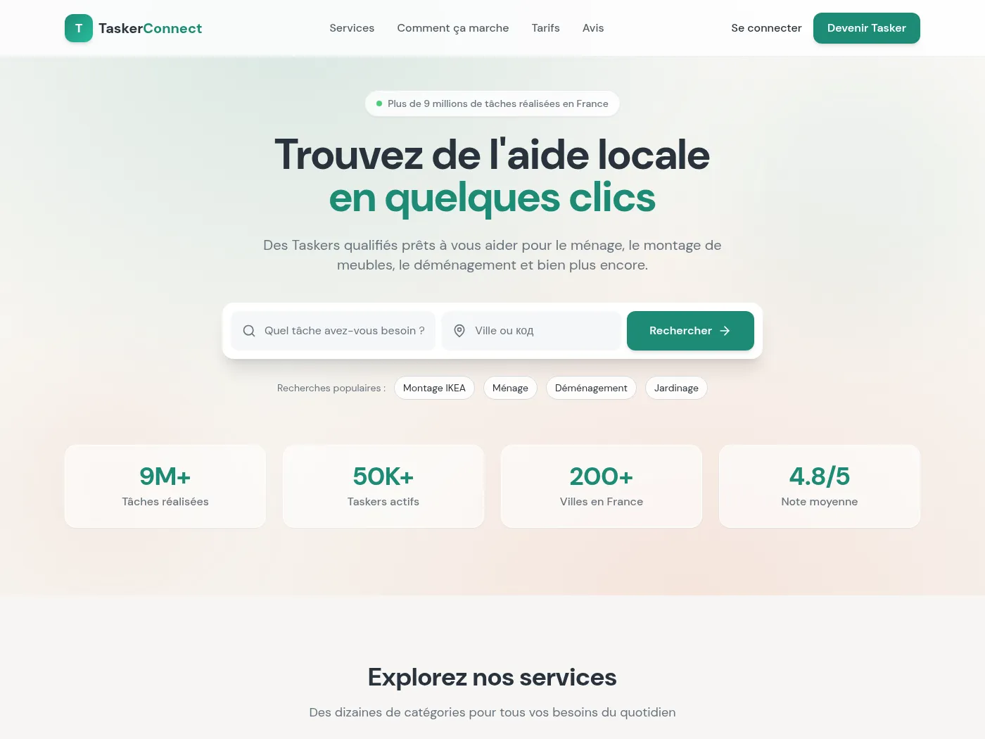 Tasker Connect France