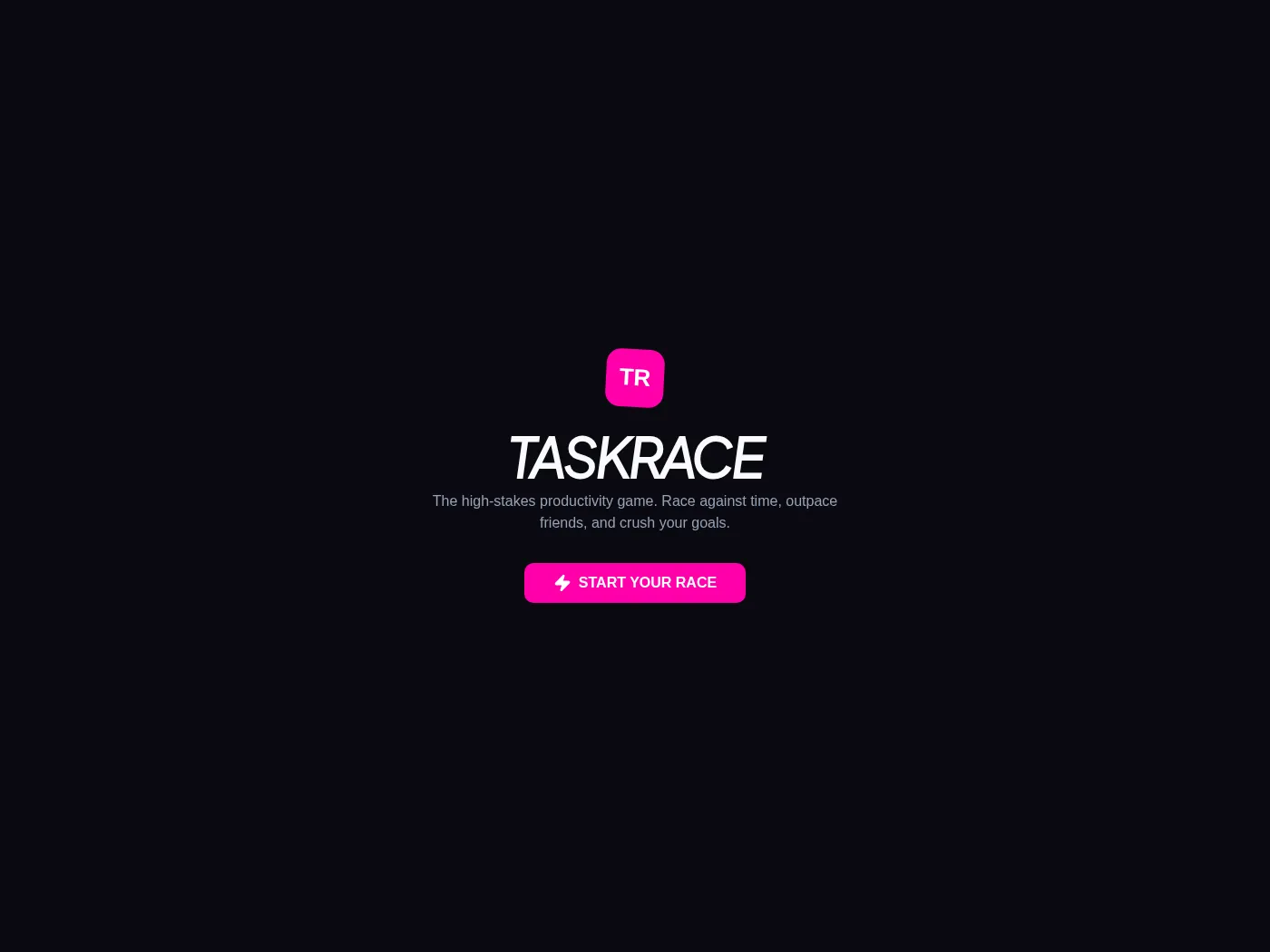 TaskRace Gamified Productivity