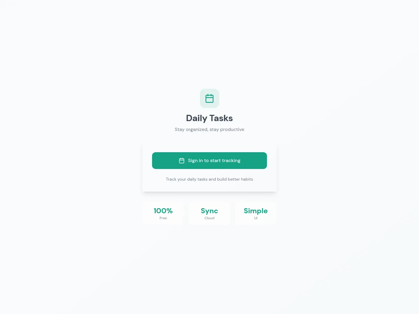 Daily Task Tracker