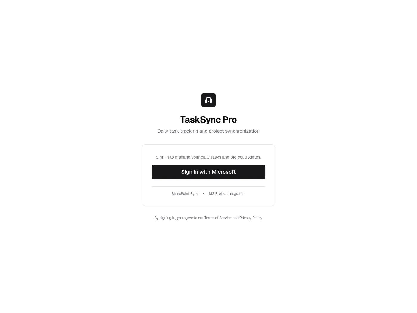 TaskSync Pro
