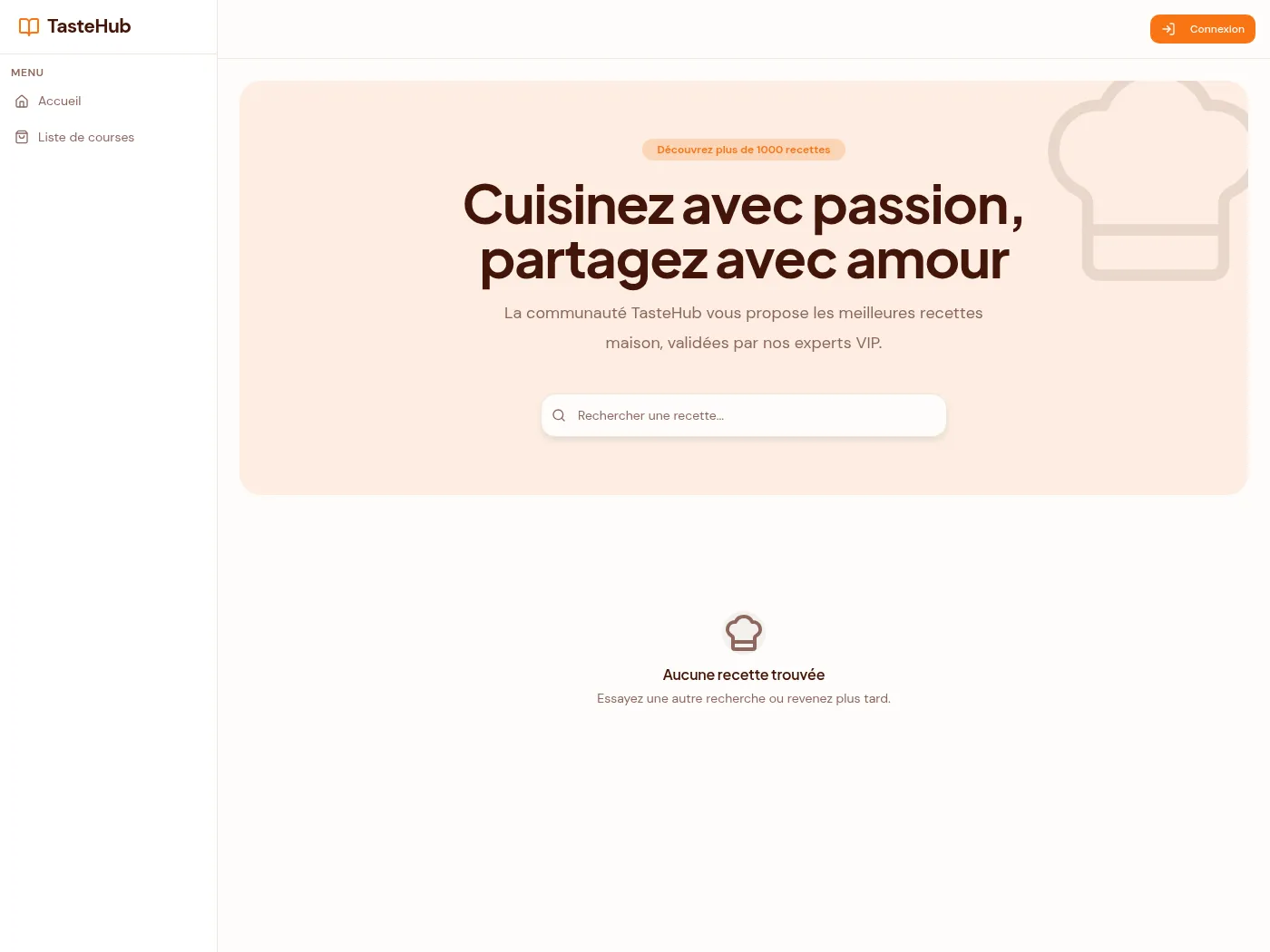 TasteHub Recipes