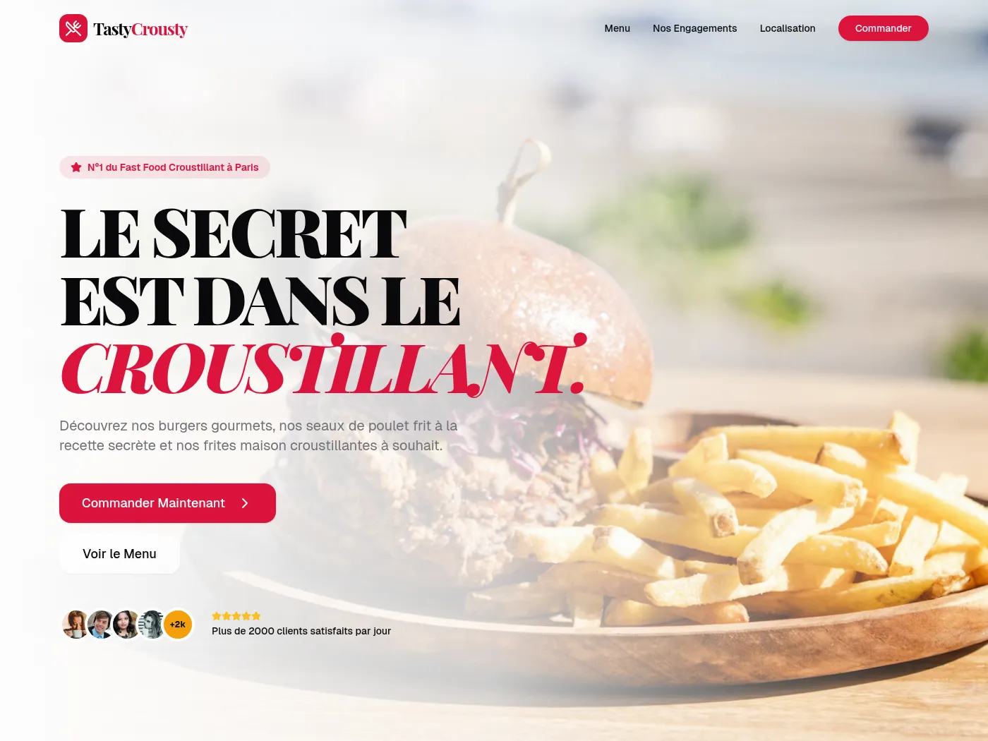 Tasty Crousty Web Showcase