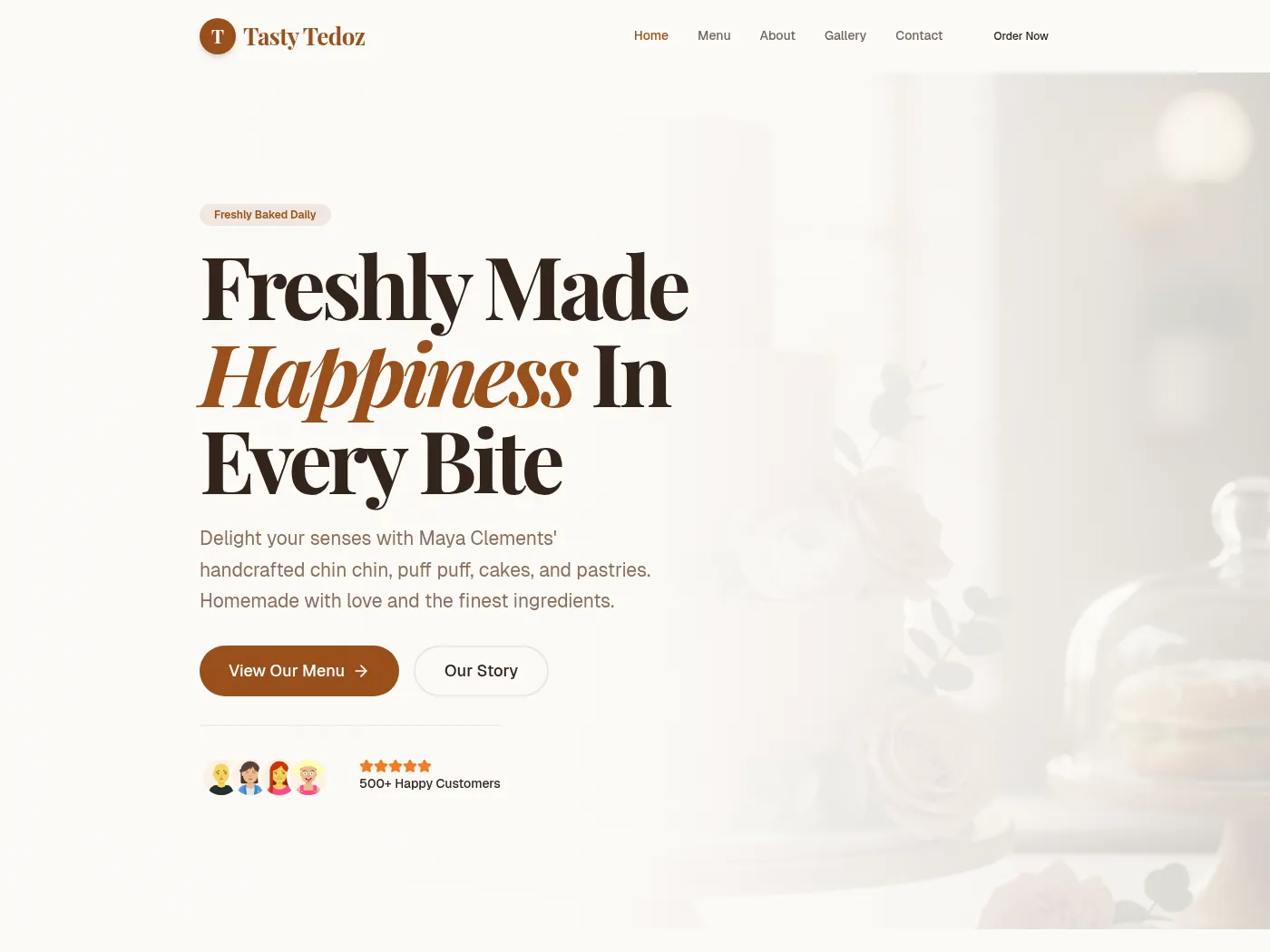 Tasty Tedoz Sweets Site