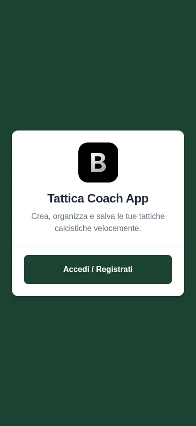 Tattica Coach App