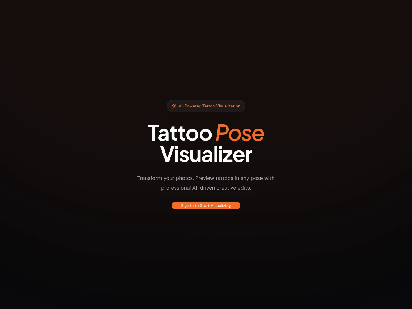 Tattoo Pose Visualizer