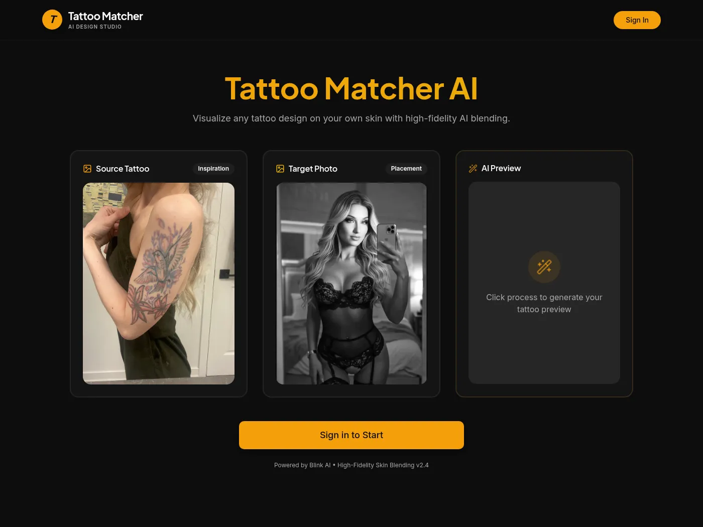 Tattoo Photo Matcher