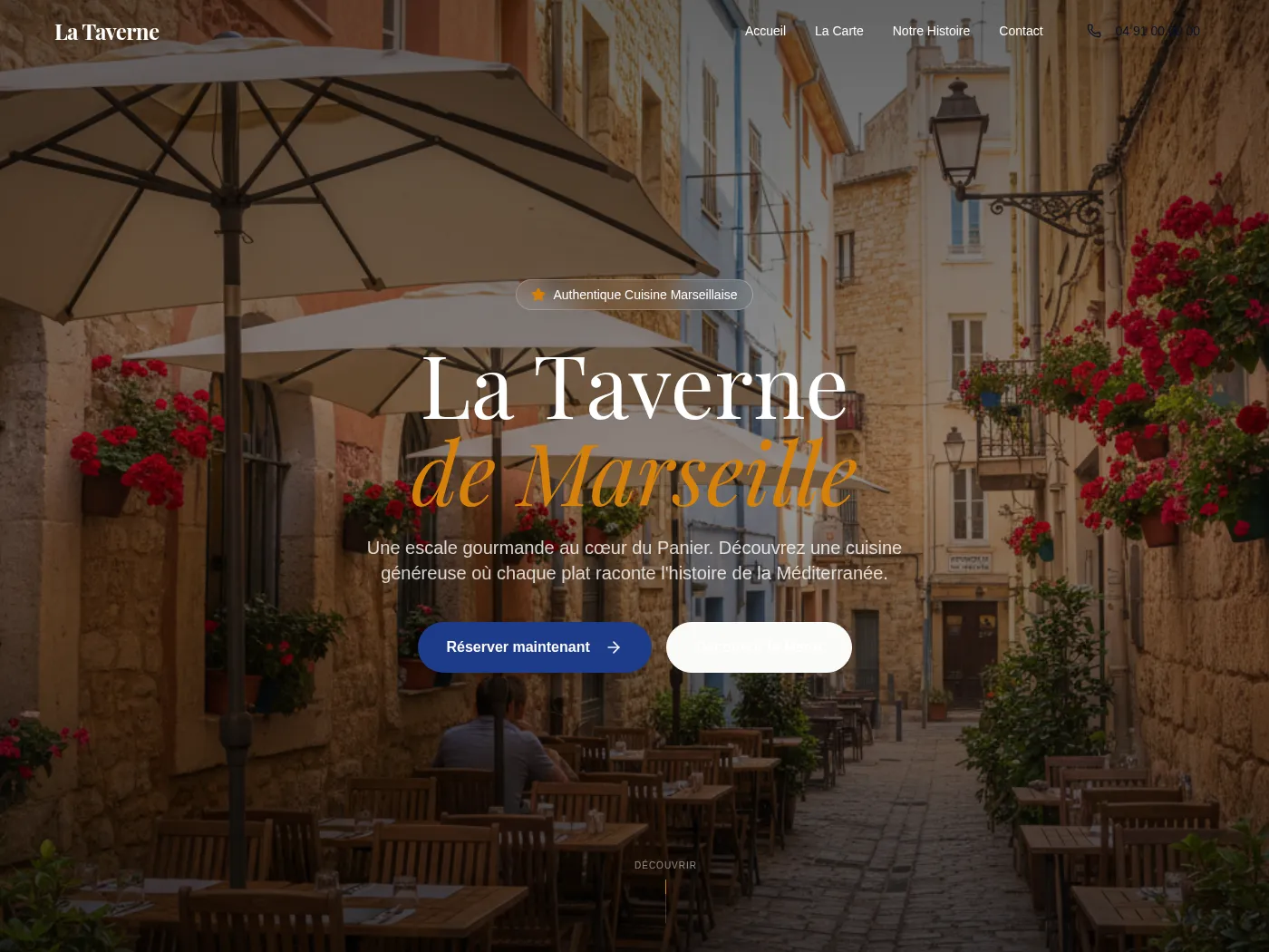 Taverne Marseille Site