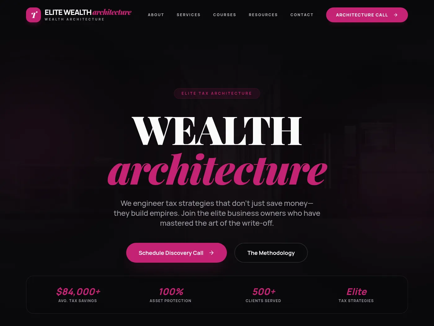 Tax Coach Web Presence