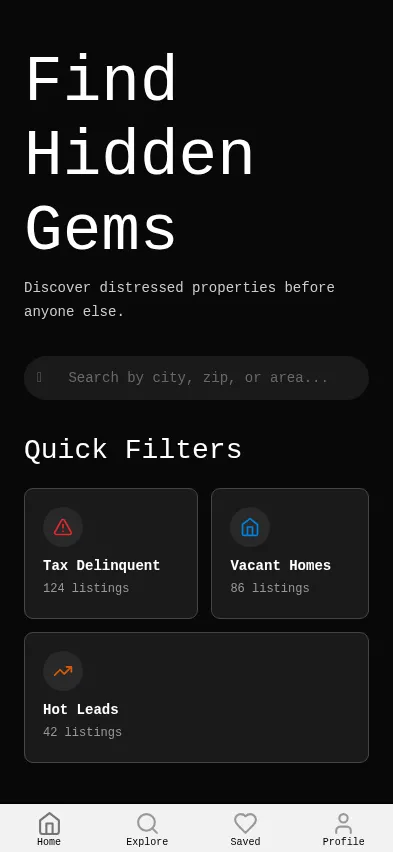 Vacant Home Finder