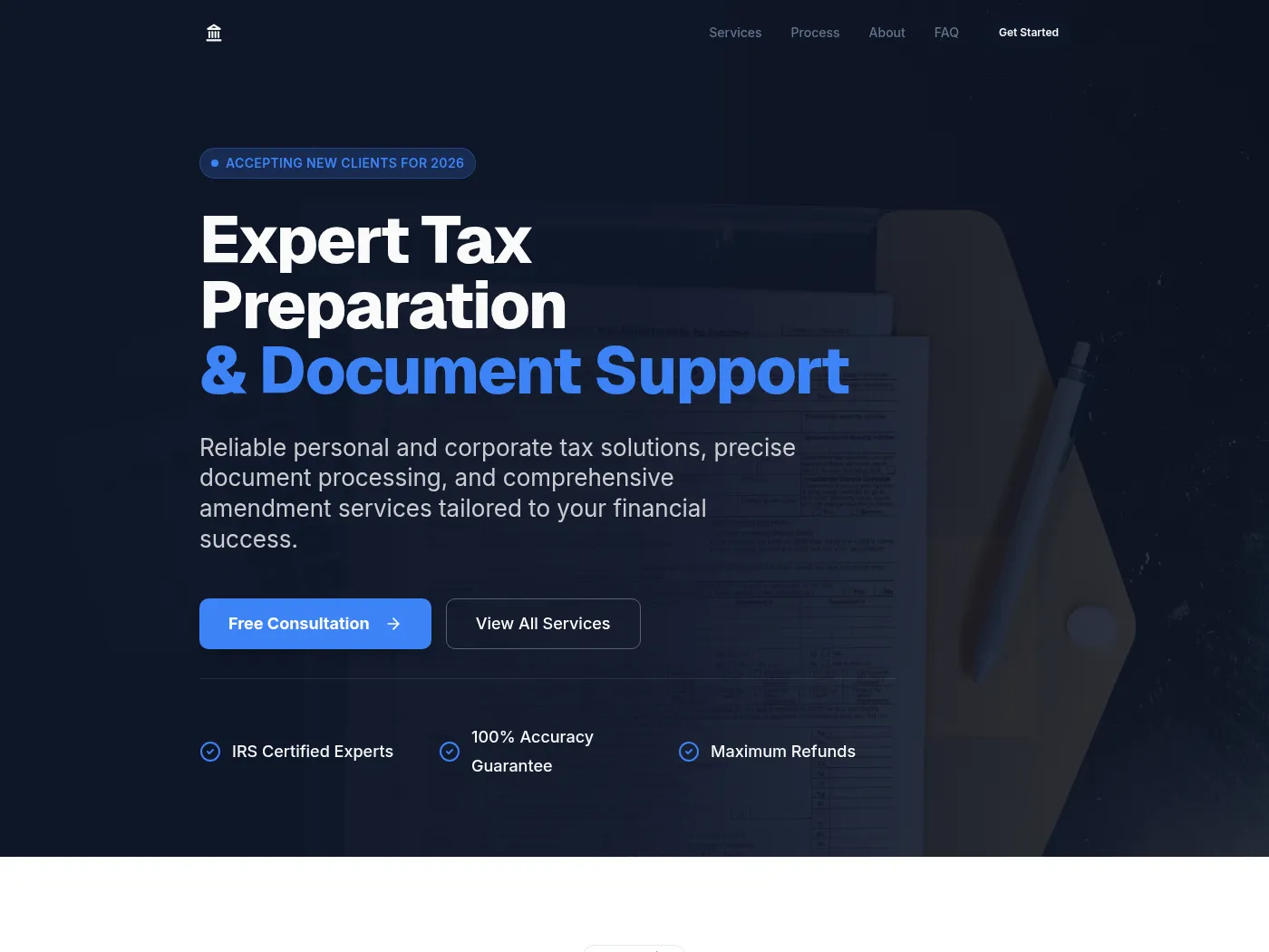 TaxPro Services Site