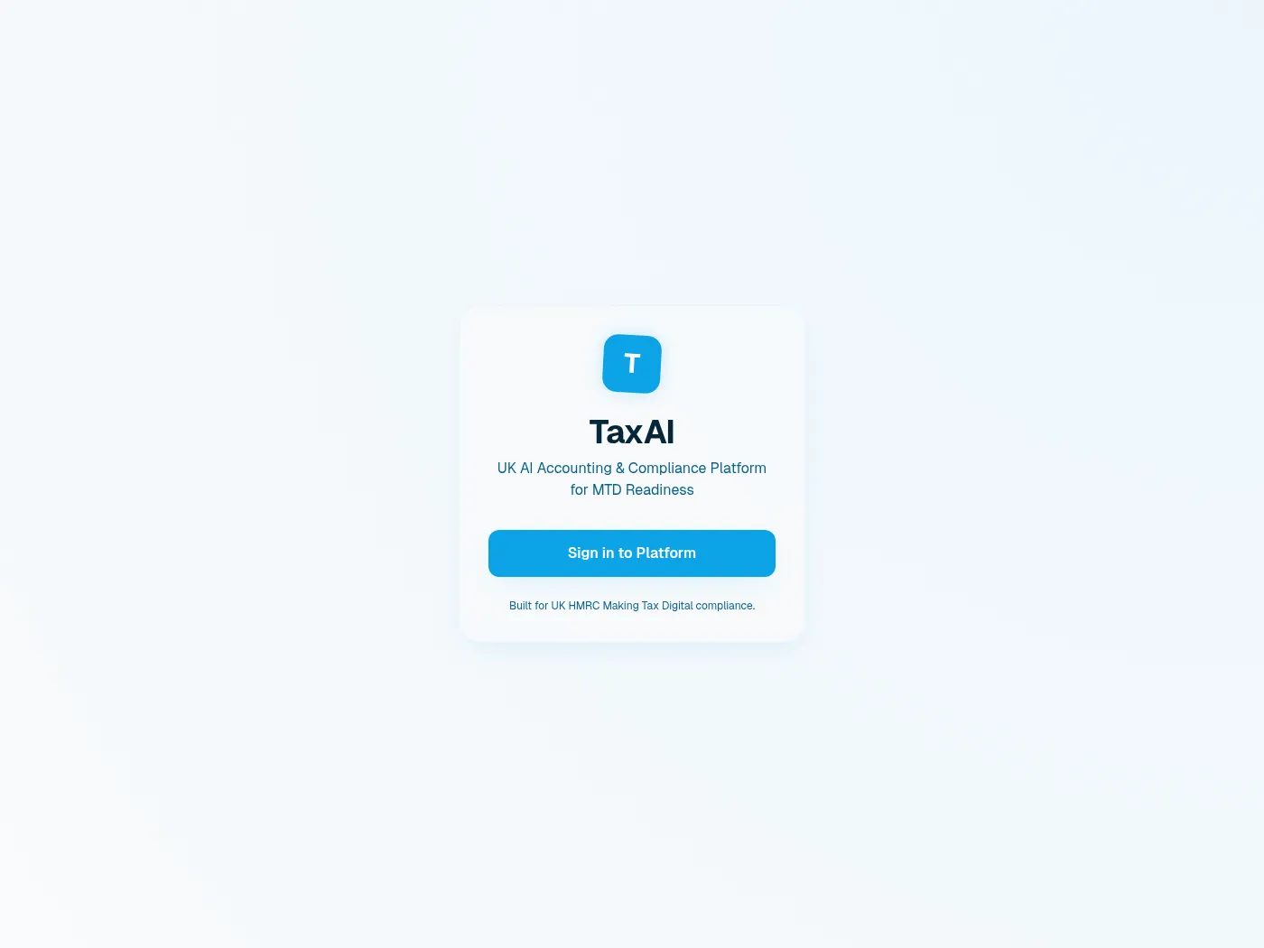 TaxAI Accountant Platform