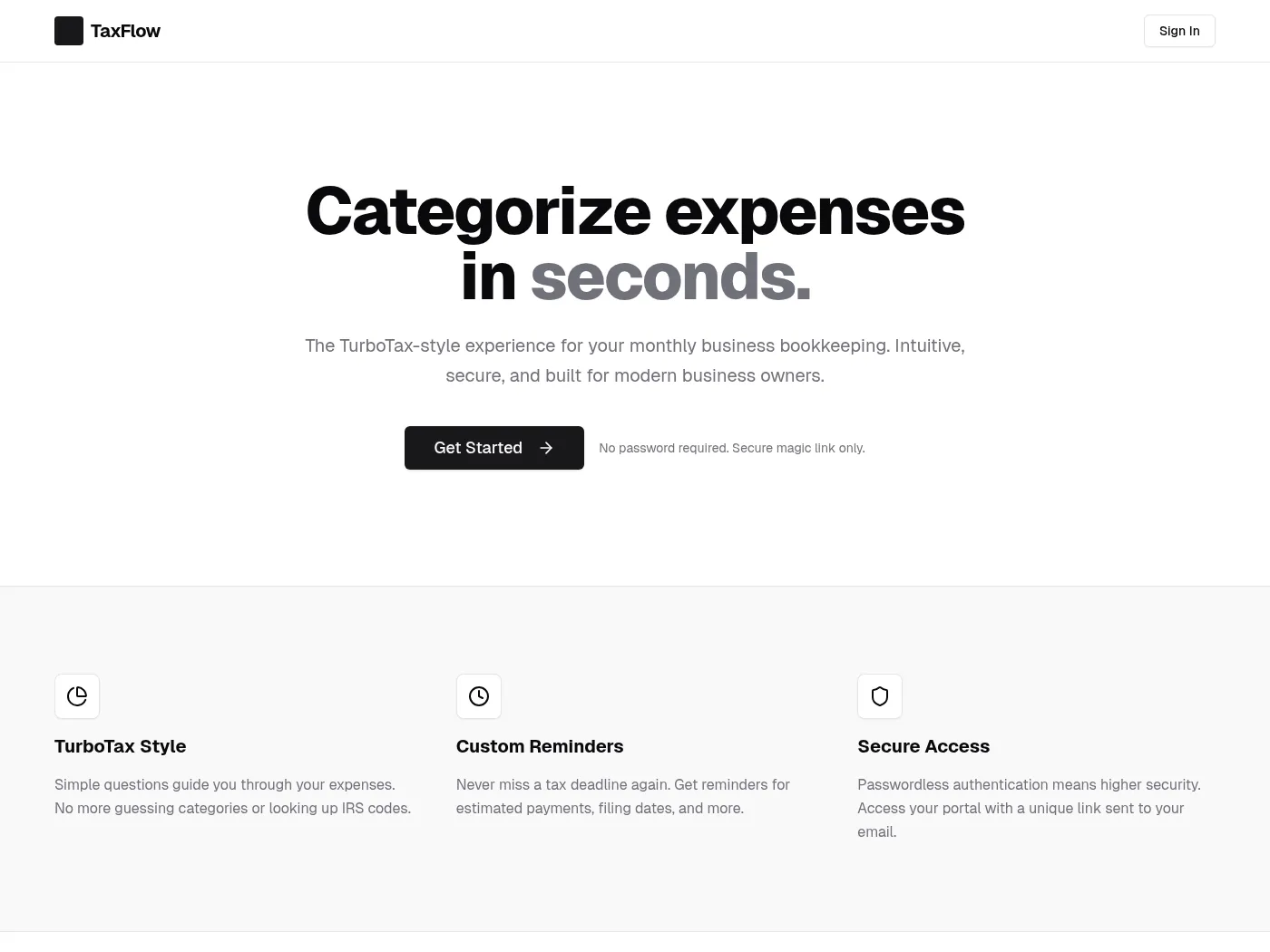 TaxFlow Portal