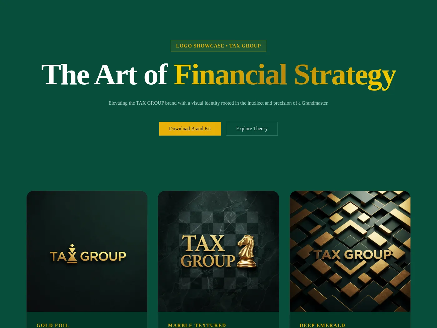 TAX GROUP Chess Logo
