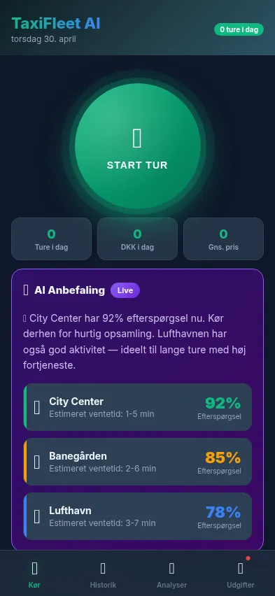 TaxiFleet AI Manager