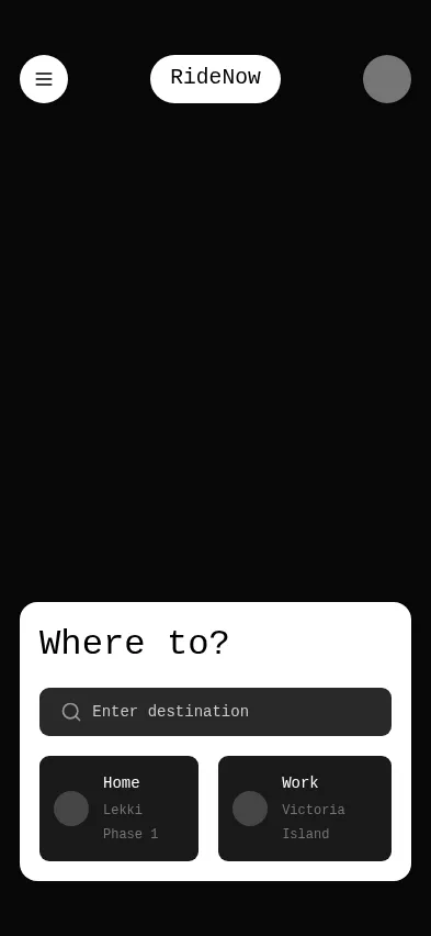 RideNow Taxi App