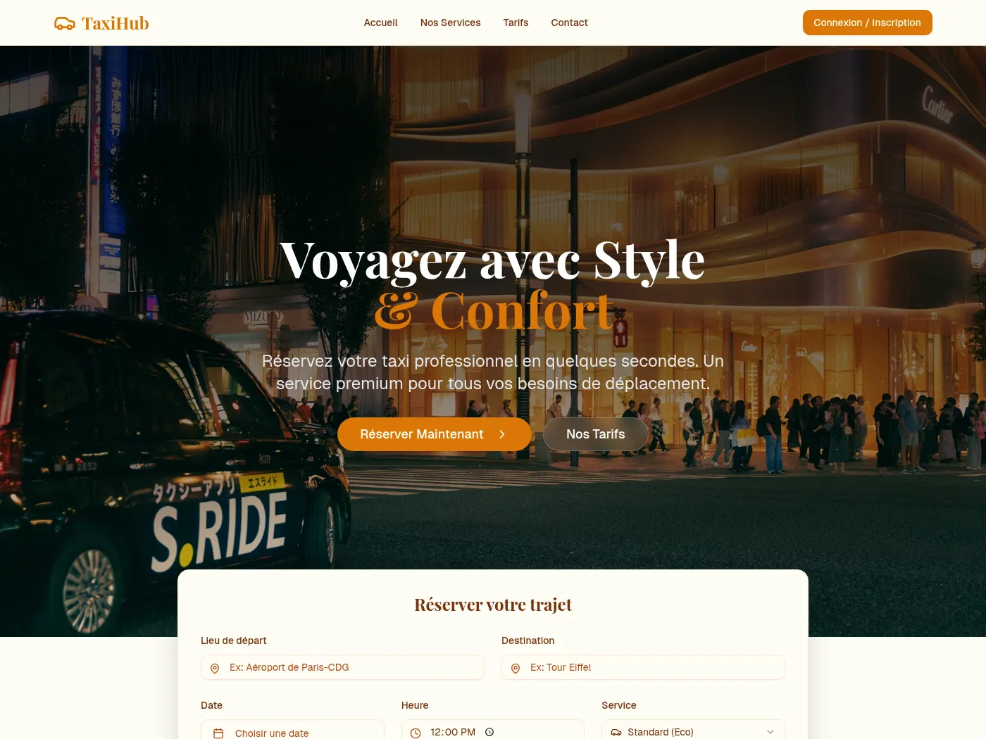 Taxi Booking Hub