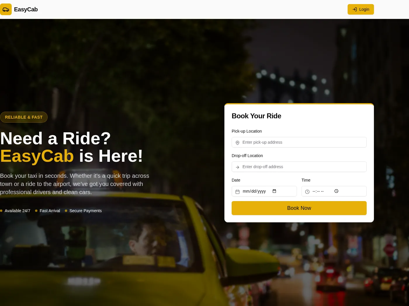Luigys Taxi Booking