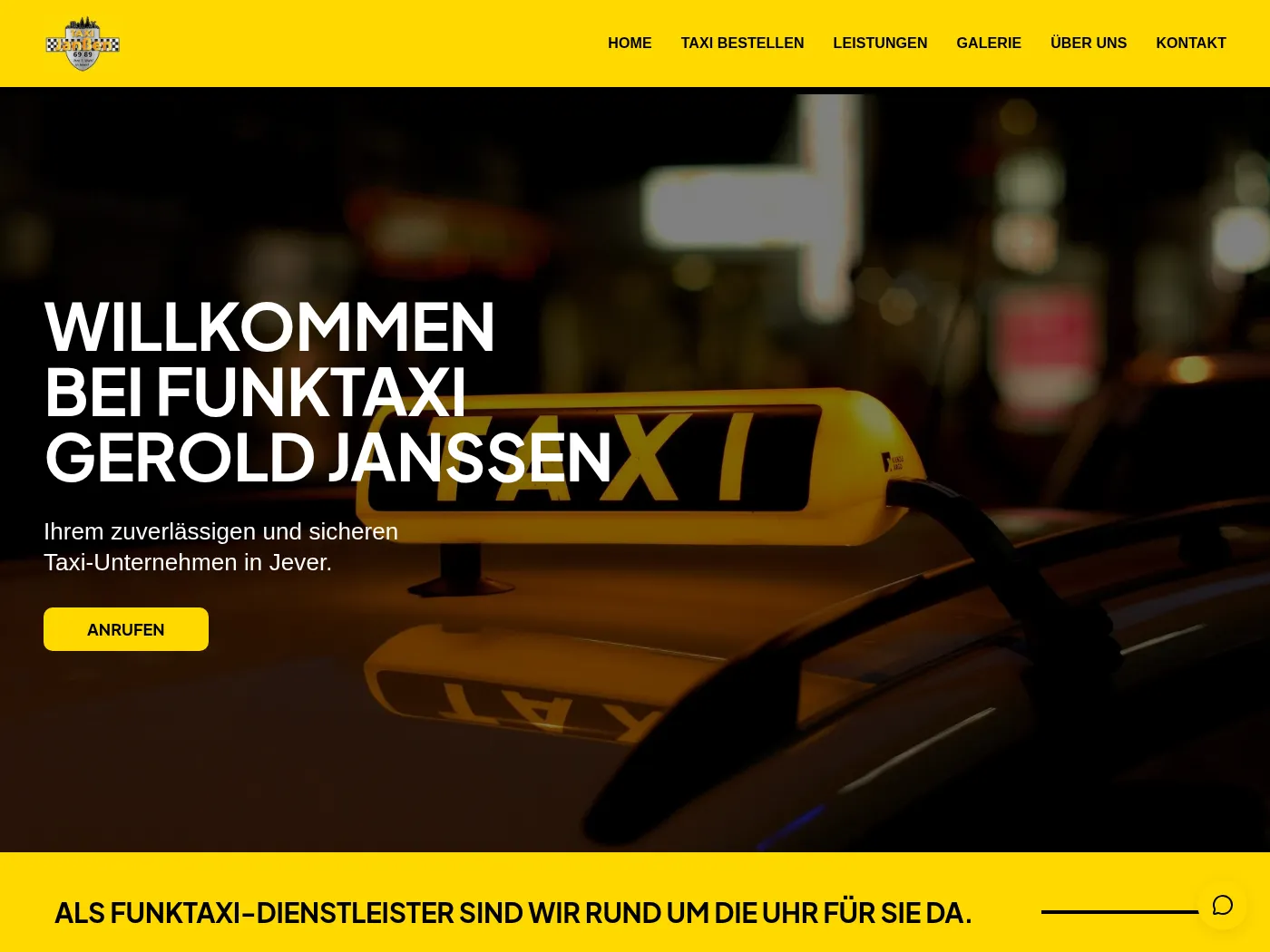 Taxi Janssen Chatbot Clone