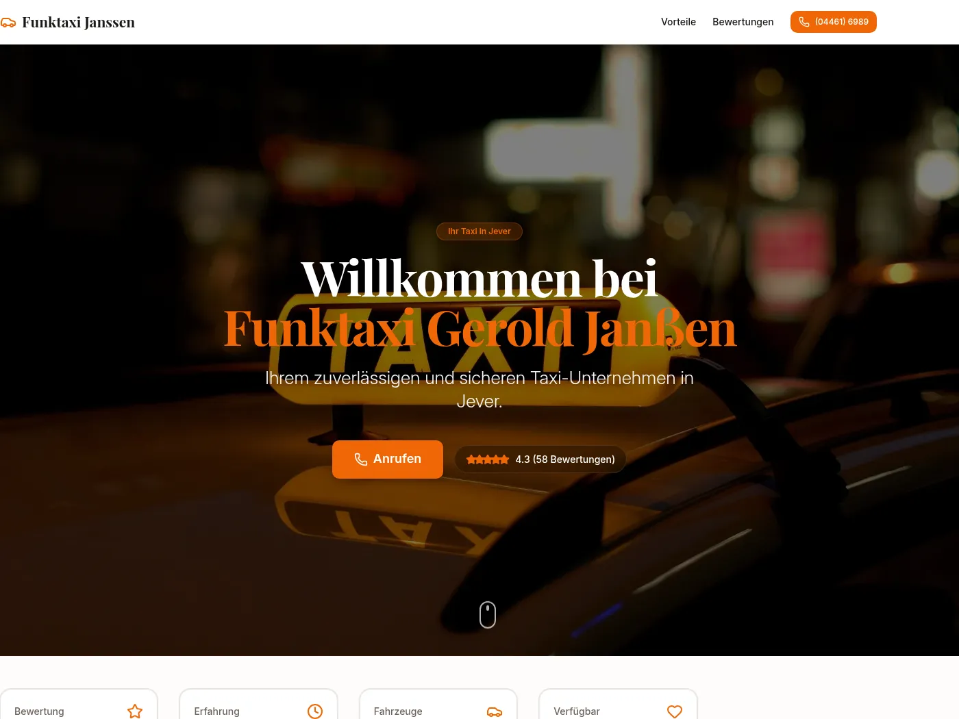 Taxi Chatbot Online