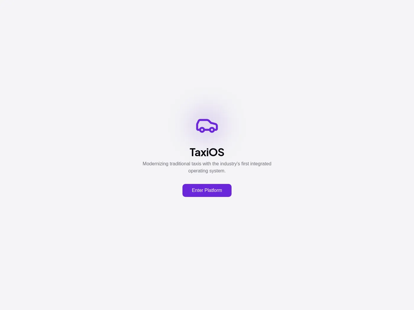 TaxiOS Platform