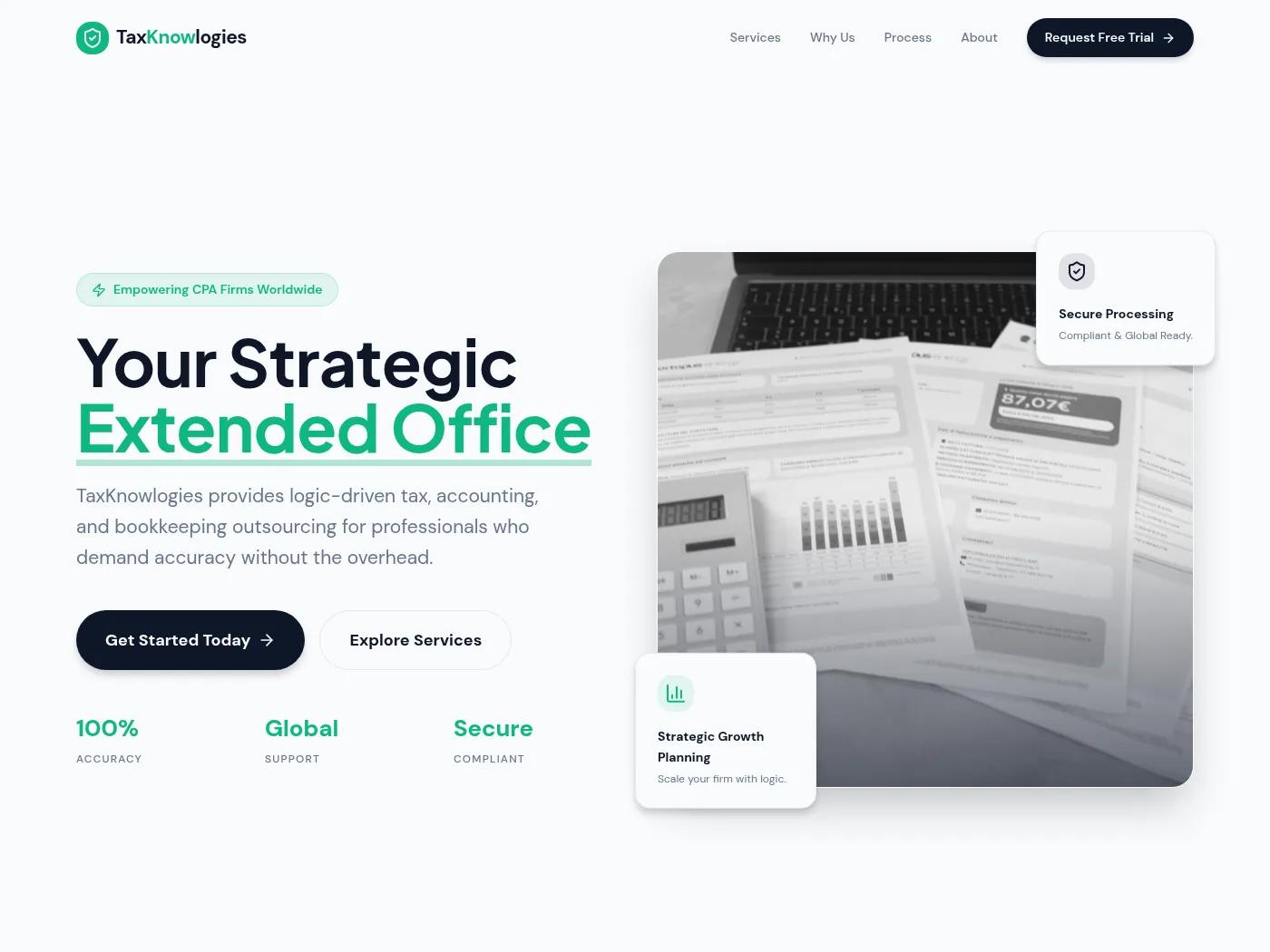 TaxKnowlogies Redesign
