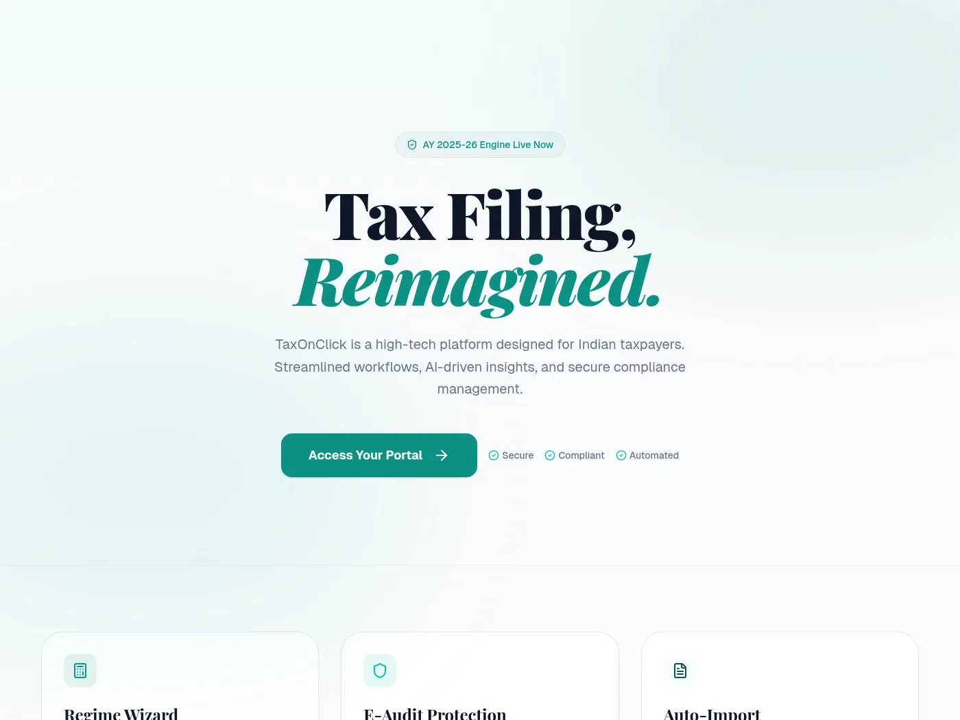 TaxOnClick Portal