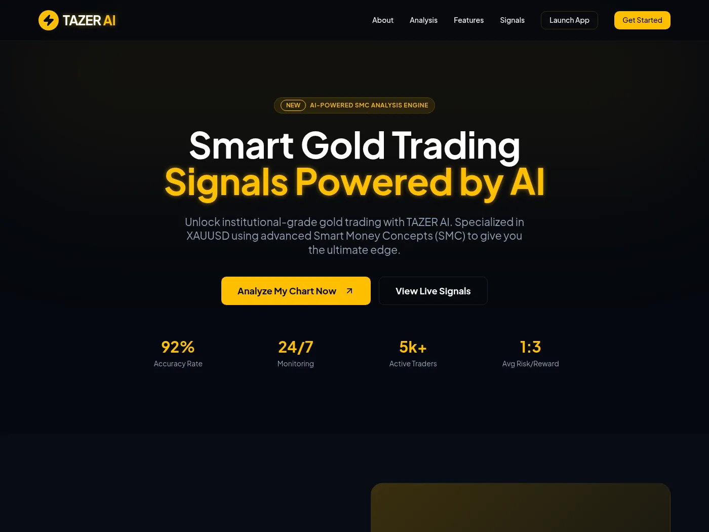 TAZER AI Trading Platform