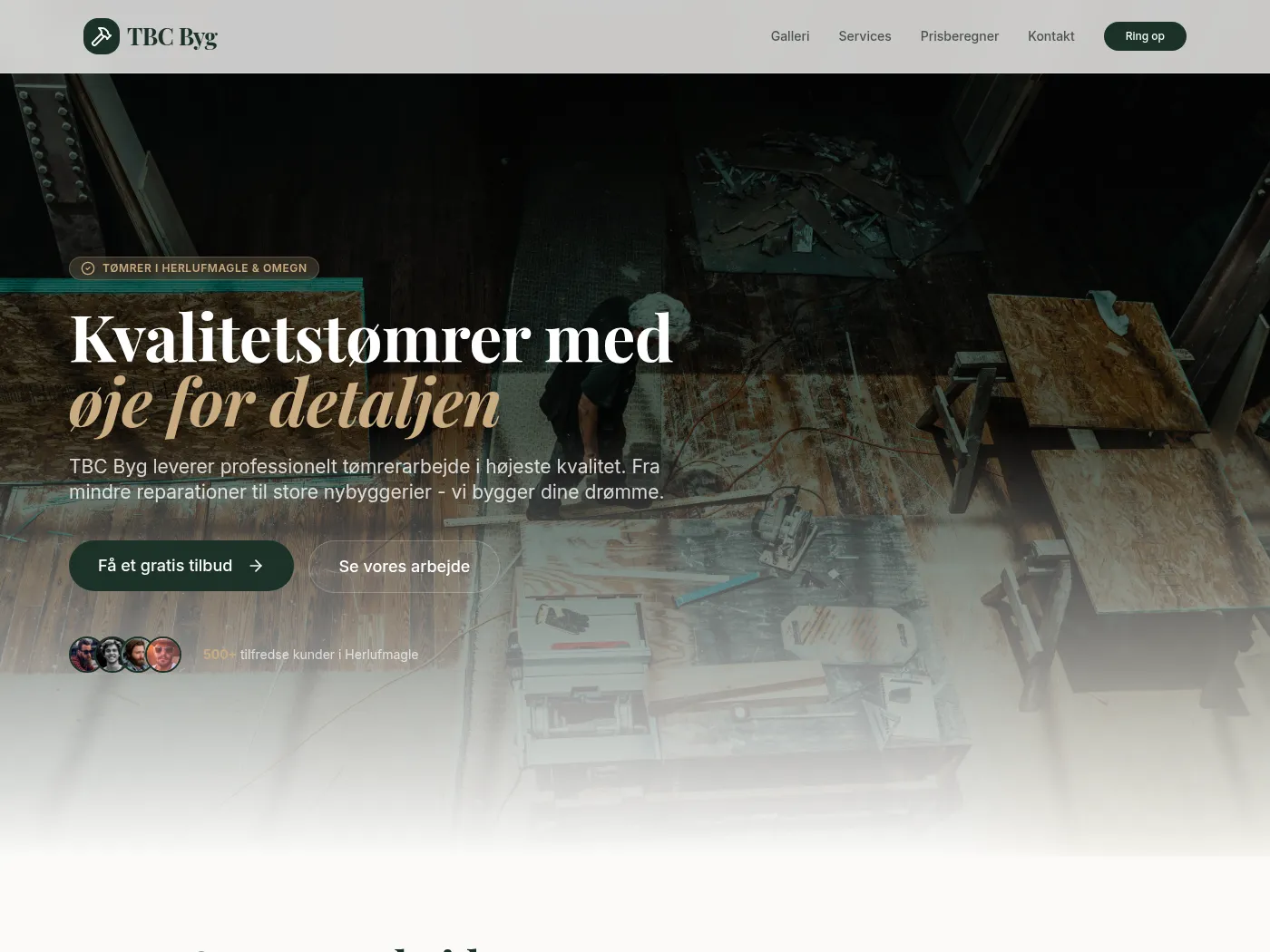 TBC Byg Web Portal