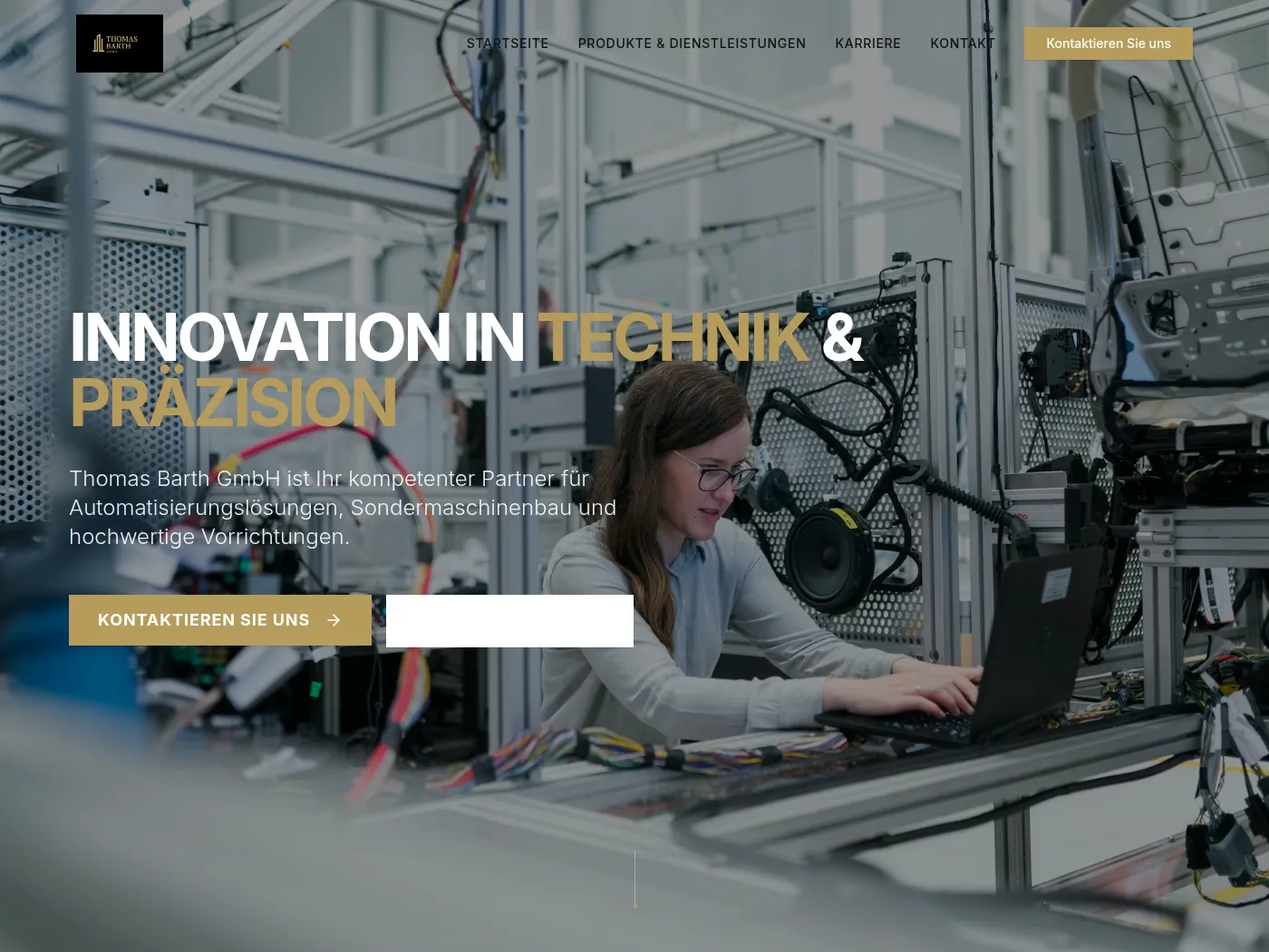 TBGmbH Website Revamp