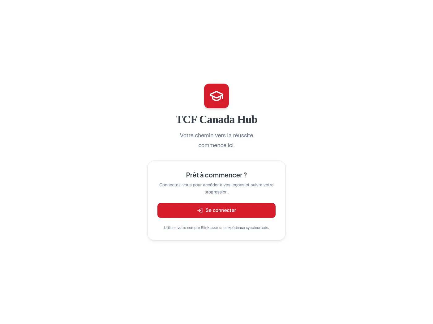 TCF Canada Learning Hub