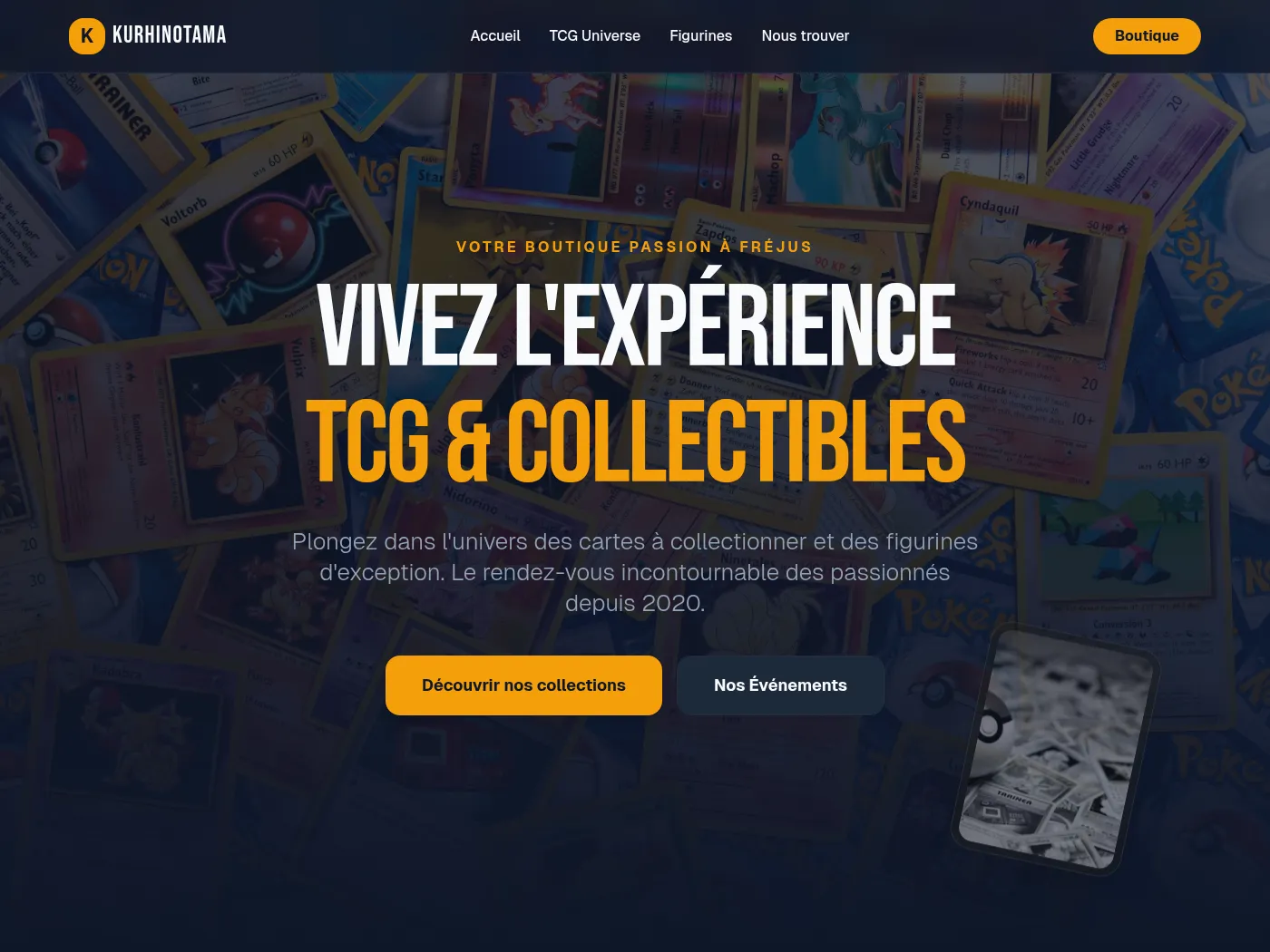 TCG Collectible Showcase