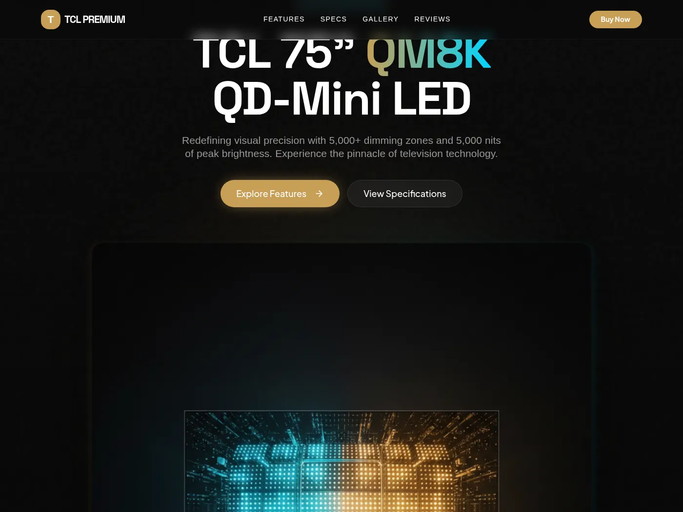 TCL Mini LED Showcase