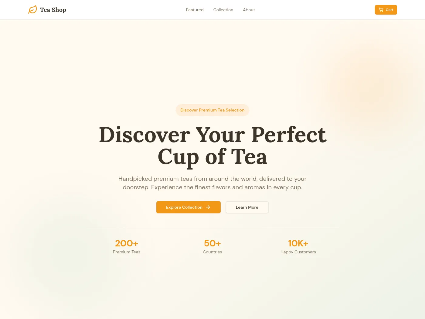 Tea Shop Online