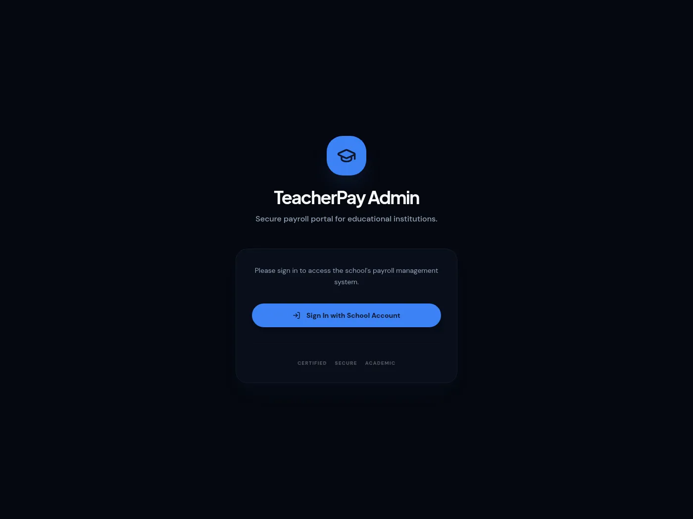 Teacher Salary Slip