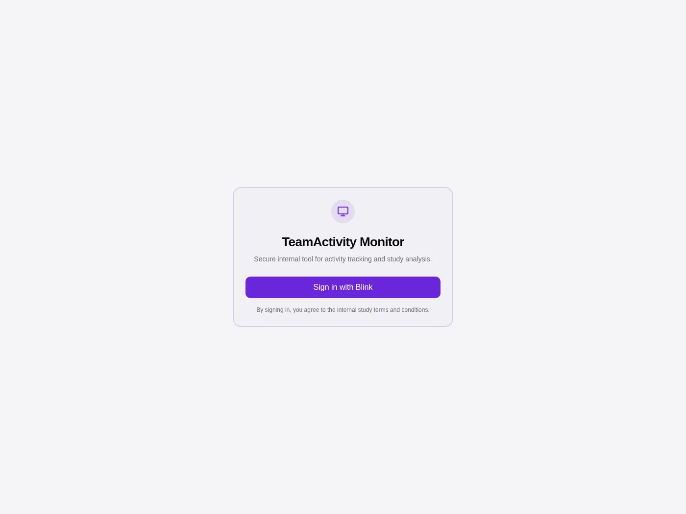 TeamActivity Monitor