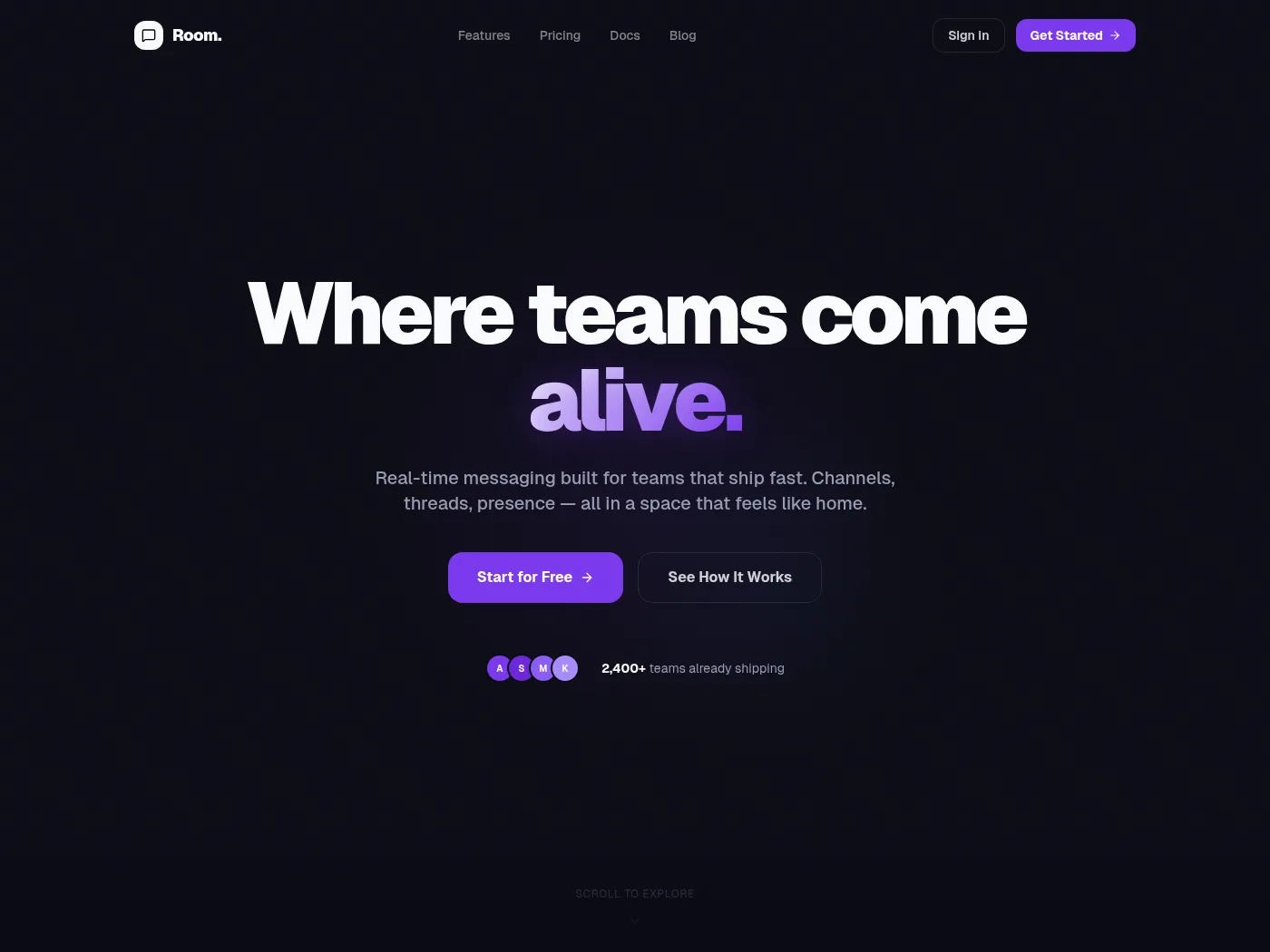 TeamChat SaaS Template (Remix)