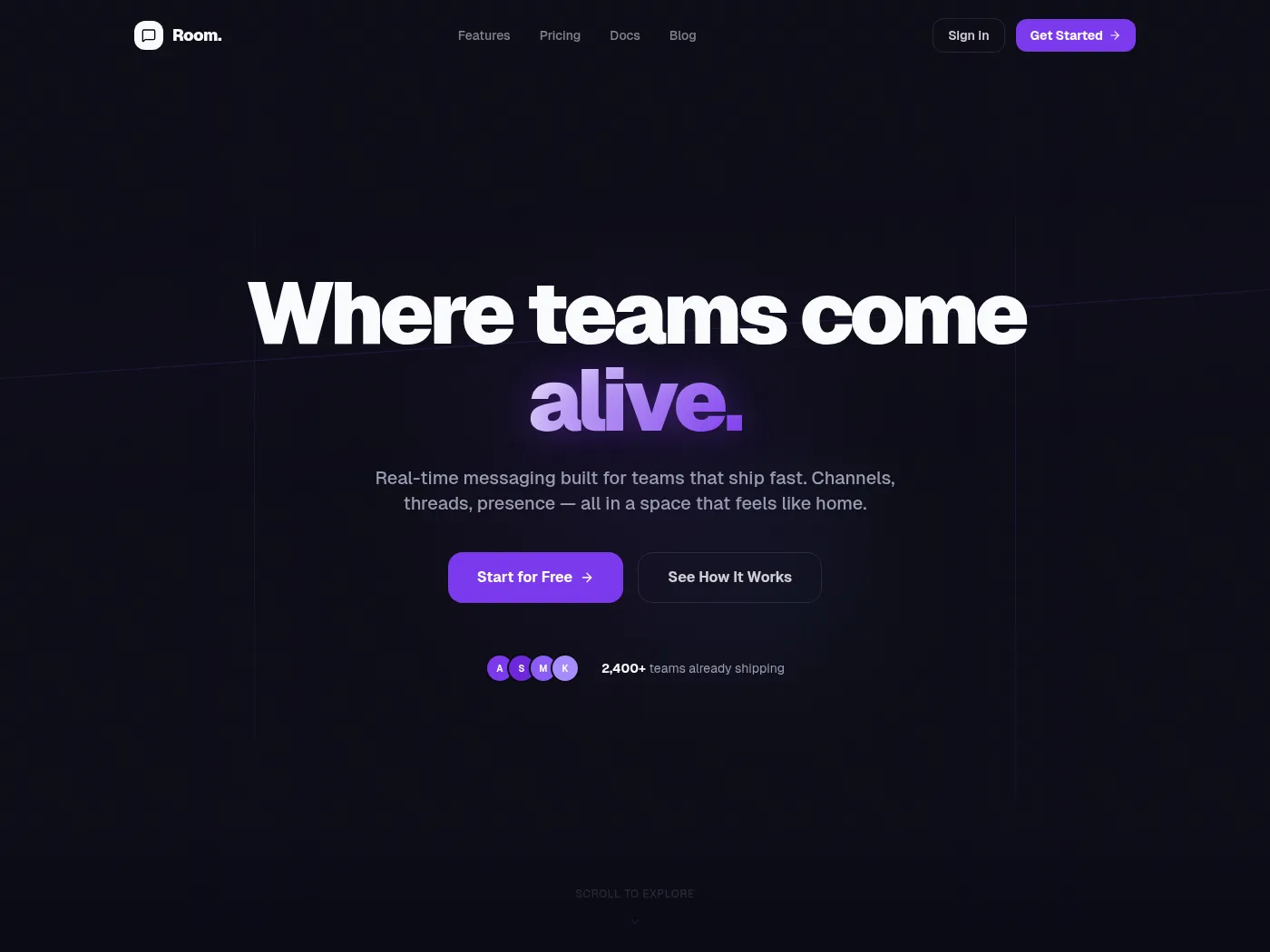 TeamChat SaaS Template