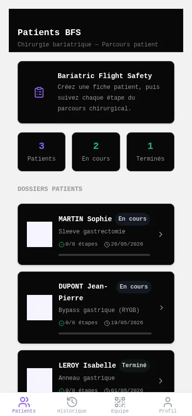 Team Checklist App