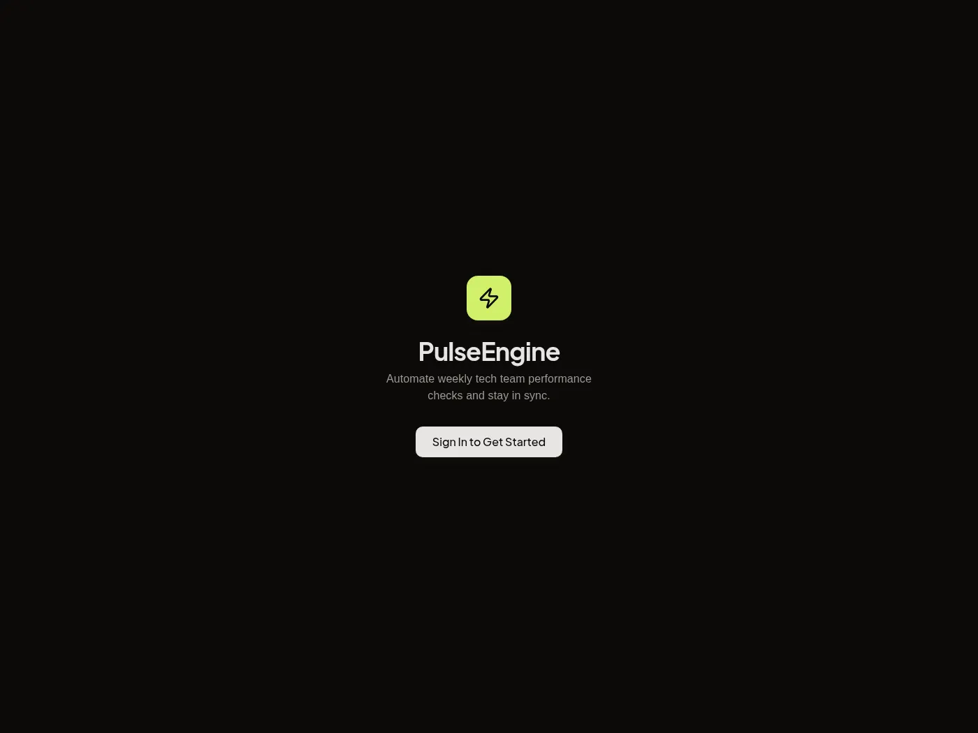 Tech Team Pulse