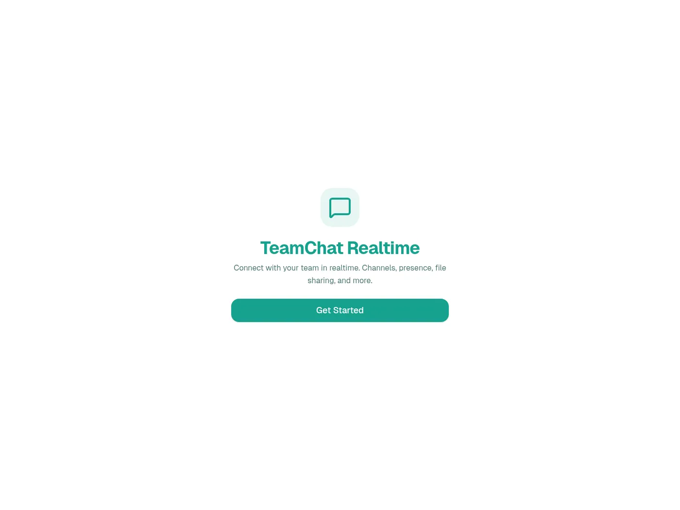 TeamChat Realtime