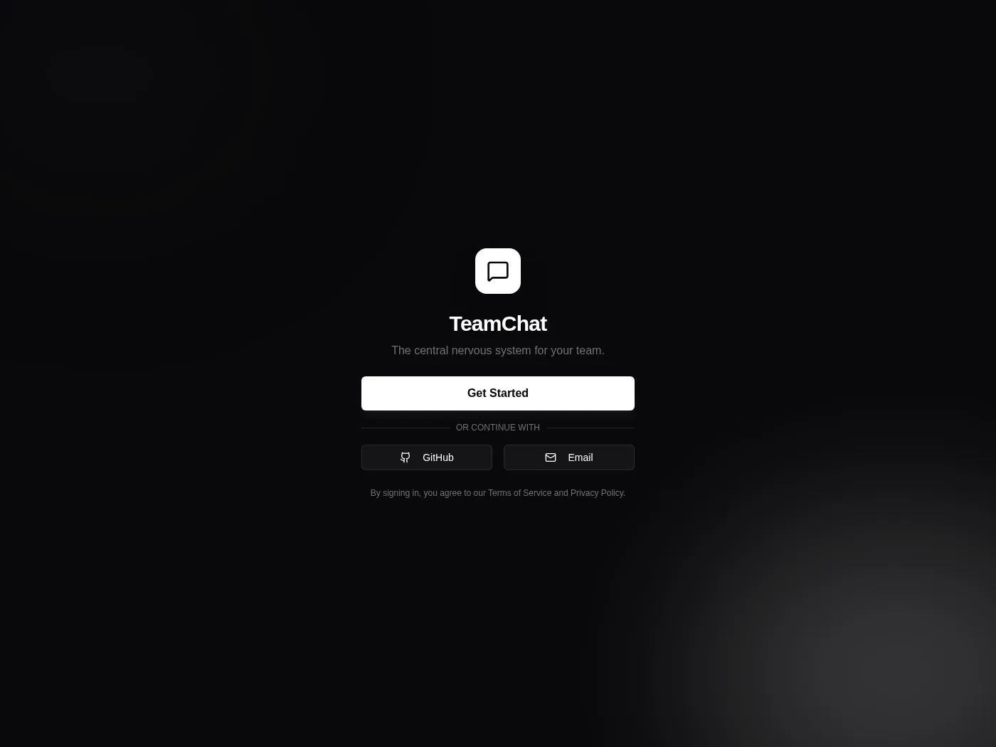 TeamChat SaaS Starter