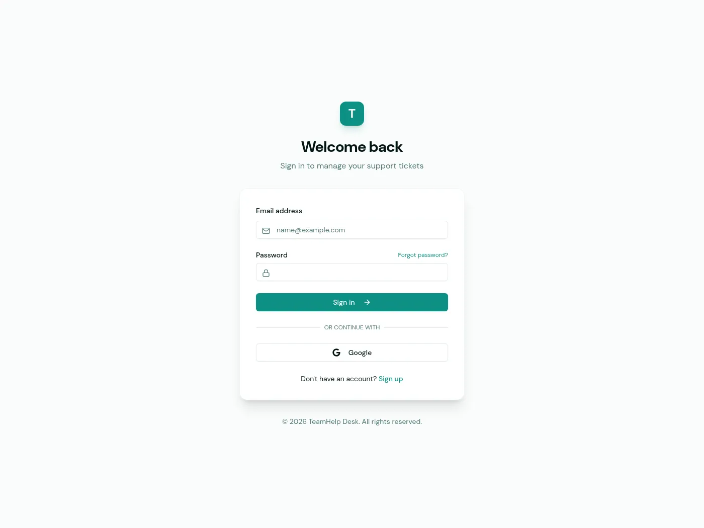 TeamHelp Desk Suite