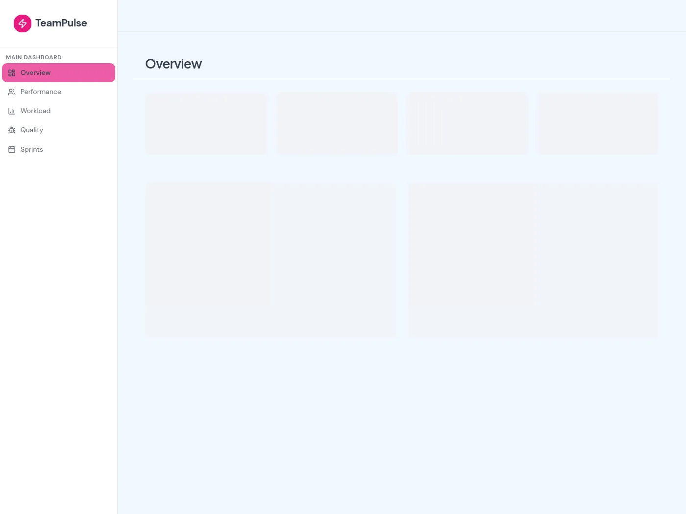 TeamPulse Dashboard